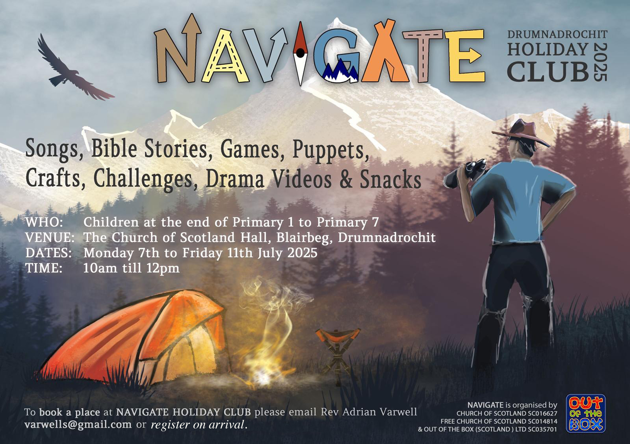 Navigate Holiday Club – Urquhart & Glenmoriston Parish Church